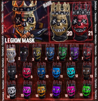 Second Life Marketplace - [TNK] LEGION MASK - INDUSTRIAL #3