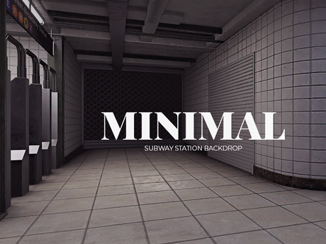 Second Life Marketplace - MINIMAL - Subway Station Backdrop