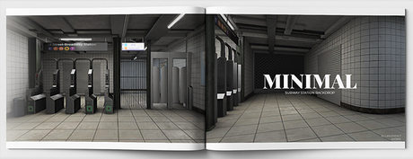 Second Life Marketplace - MINIMAL - Subway Station Backdrop