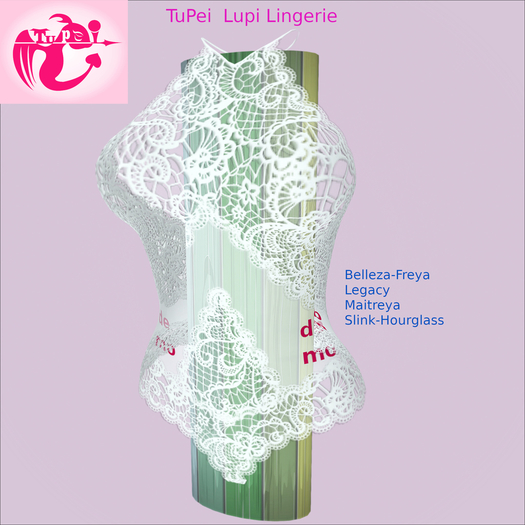 Second Life Marketplace - TuPei Lupi Lingerie - DEMOS