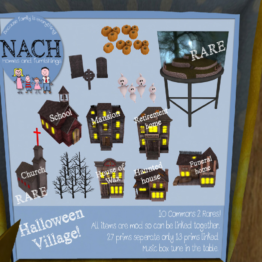 Second Life Marketplace - NACH Spooky Tree