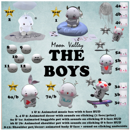 Second Life Marketplace - *MV* The Boys 5a [BOX] - Fly boy