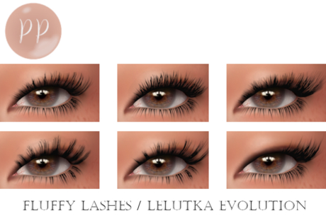 Second Life Marketplace - -Pretty Perfect- Fluffy Lashes DEMO (Lel Evo)