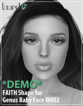 Second Life Marketplace - laurel - Faith Shape for Genus Baby Face W002 ...