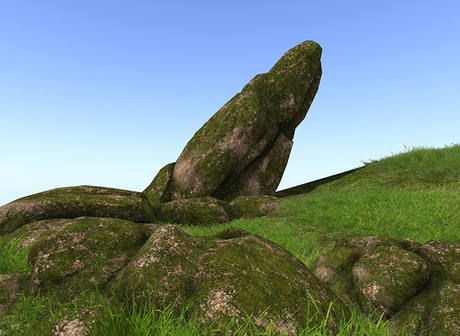 Second Life Marketplace - Konoha - Black-Forest Boulders vcp.006