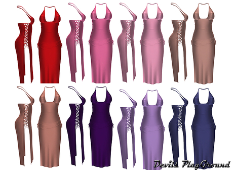 Second Life Marketplace - Dress Mandy - Hud Driven ~ Maitreya, Slink ...