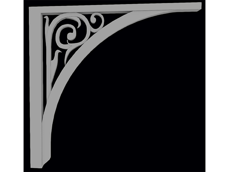 Second Life Marketplace - "TB" Beautiful wrought iron corner piece M1967