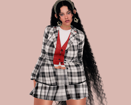 Second Life Marketplace - .: vive nine :. (ISIS) FULL SET (NO HAT) - Black
