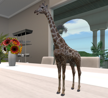 Second Life Marketplace - Giraffe Figurine
