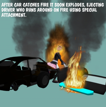 Second Life Marketplace - Exploding Ford Pinto