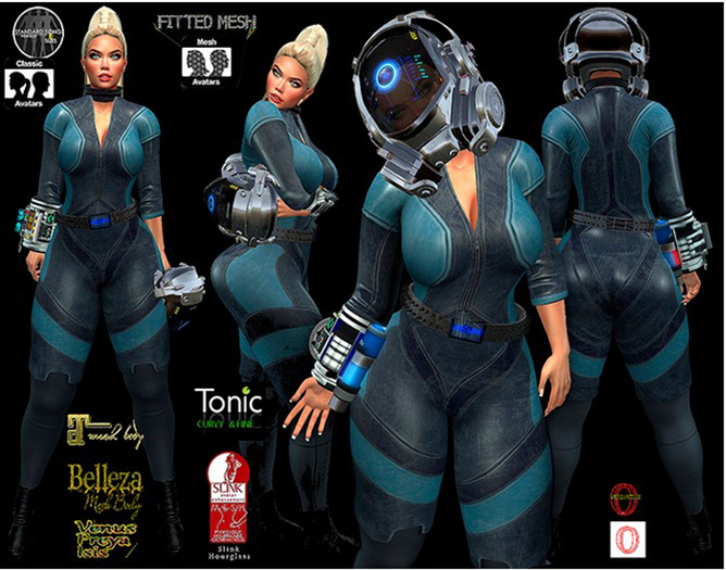 Second Life Marketplace - CYBER WOMAN-BELL-MAITREYA-SLINK-TONIC-OCACIN ...