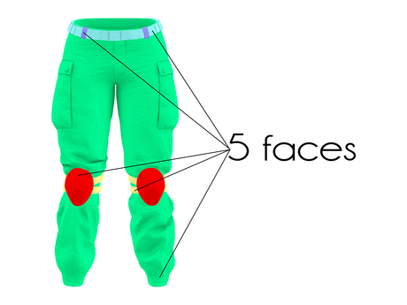 Second Life Marketplace - Full Perm Black Combat Pants With Side ...