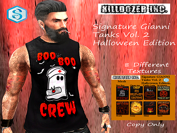 Second Life Marketplace - Killdozer Signature Gianni Tanks Vol 2 ...