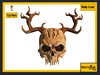 Second Life Marketplace - ::DisturbeD:: Pagan Skull - FULL PERM MESH
