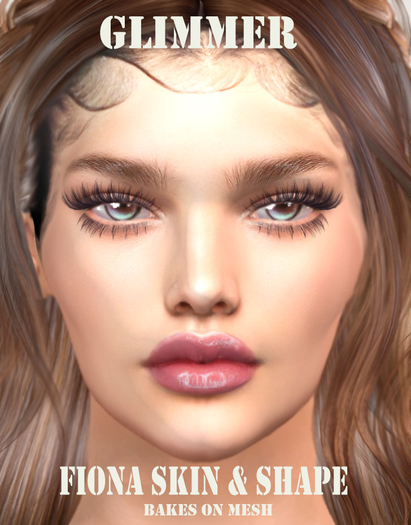 Second Life Marketplace - Glimmer Fiona SKin & shape- BOM (Genus/Maitreya)