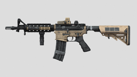 Second Life Marketplace - Full Perm Scripted Tactical M4 Carbine CQB ...