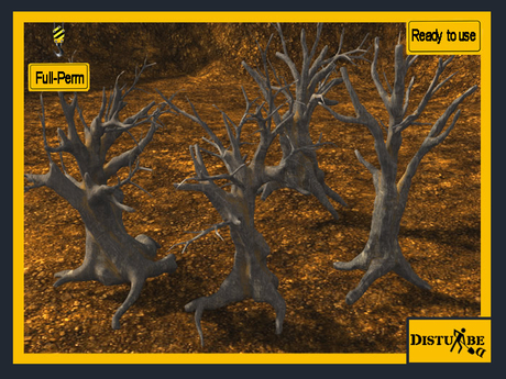 Second Life Marketplace - ::DisturbeD:: Dead Trees Pack - FULL PERM MESH
