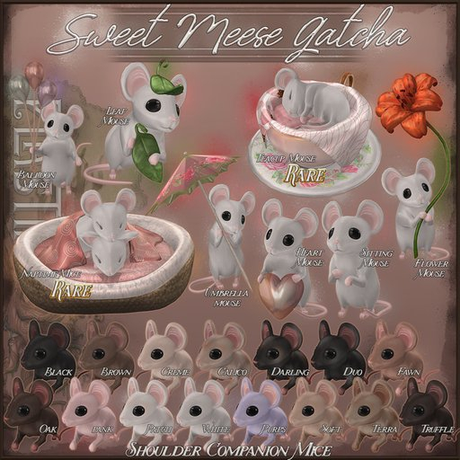 Second Life Marketplace - :[P]:- Sweet Mouse [Leaf]