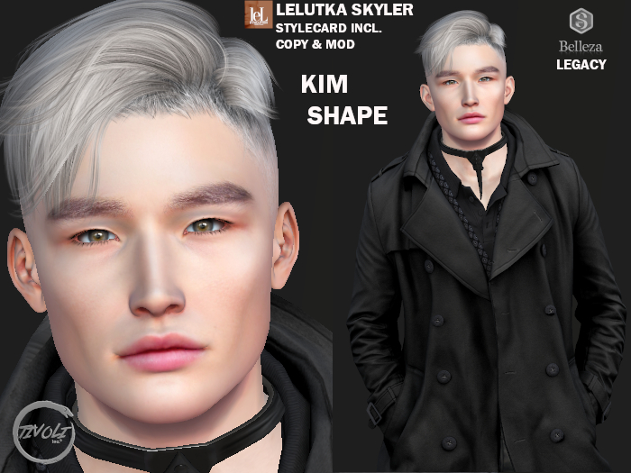 Second Life Marketplace - -Tivoli inc - Kim shape for lelutka skyler ...