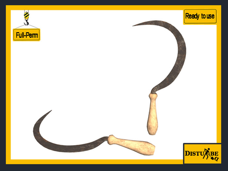 Second Life Marketplace - ::DisturbeD:: Reap Hook - FULL PERM MESH
