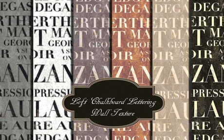 Second Life Marketplace - Loft Chalkboard Lettering Wall texture ...