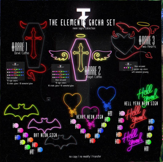 Second Life Marketplace - - TRIGGERED - The Elements Gacha #28