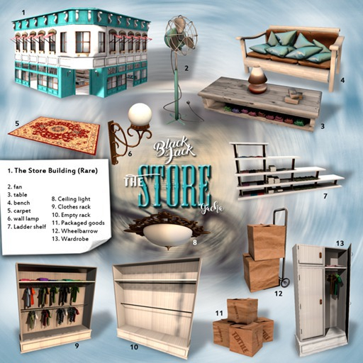 Second Life Marketplace - BJK * The Store Gacha - Bench