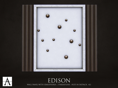 Second Life Marketplace - Architect. Edison Panel (light)