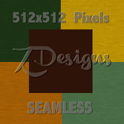 Second Life Marketplace - Textures - Sunflower Color Palette Linen Fabric