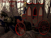 Second Life Marketplace - Vampire Carriage Teegle Pet Clydesdale Red