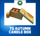Second Life Marketplace - DFS TG AUTUMN CANDLE BOX (texture)