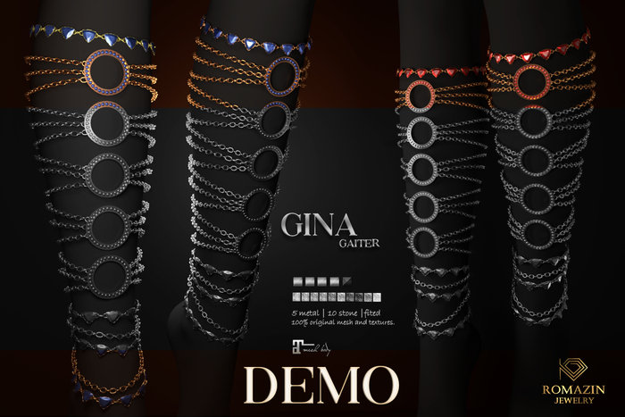 Second Life Marketplace - Romazin - Set (leg) , DEMO