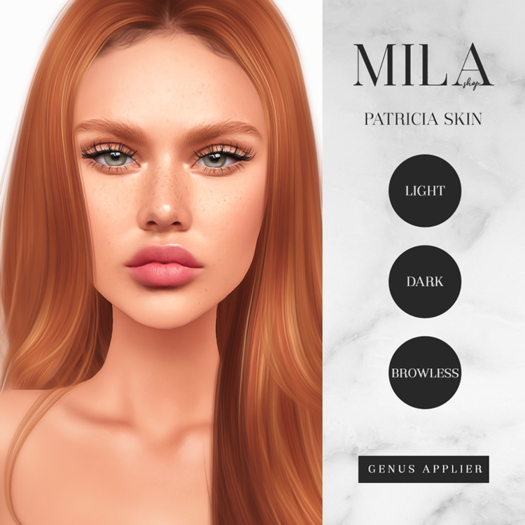 Second Life Marketplace - . MILA . Patricia Skin [Fair] GENUS
