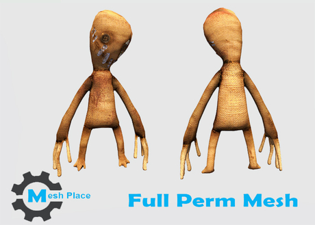 Second Life Marketplace - Mesh Place - Evil Puppet Character - Full ...