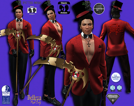 Second Life Marketplace - Mr. DEATH-AESTHETIC-BELLEZA-SLINK-TMP ...