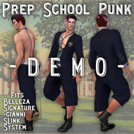 Second Life Marketplace - Swellegant ~ Prep School Punk ~ DEMO
