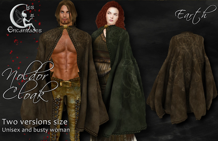 Second Life Marketplace - *LE* Noldor Cloak Earth