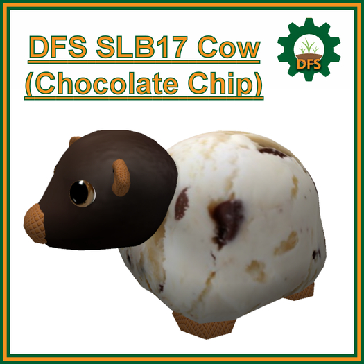 Second Life Marketplace - DFS SLB17 Cow (Chocolate Chip) (Texture)