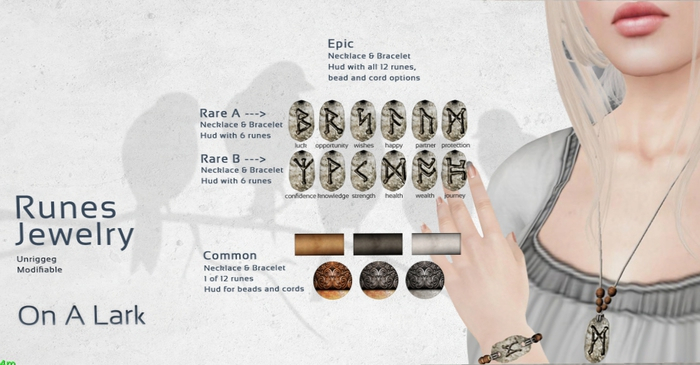 Second Life Marketplace - *OAL* Rune Jewelry Wishes