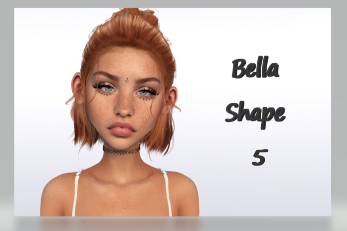 Second Life Marketplace - ..:Bella Shape 5 :...:(Genus Baby Face/[BODY ...