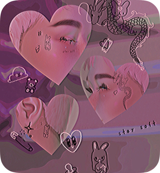 Second Life Marketplace - {bandaid candy} - softie face tattoo - DEMO