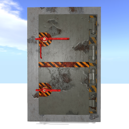 Second Life Marketplace - Bunker Door DZ11 Mesh