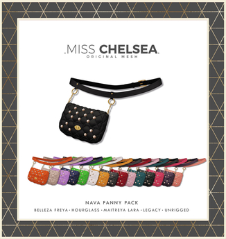 Second Life Marketplace - .miss chelsea. DEMO Nava Fanny Pack