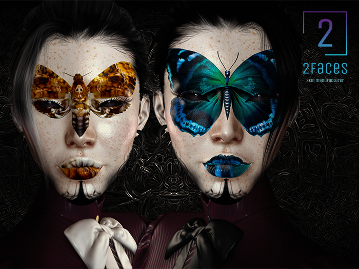 Second Life Marketplace - 2faces - night & death tattoo
