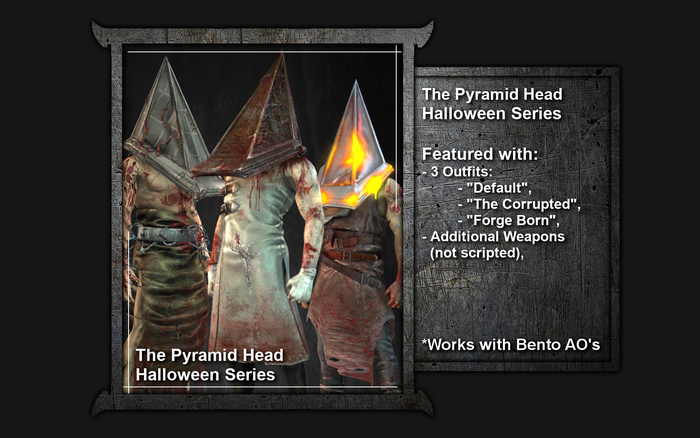 Second Life Marketplace - The Pyramid Head - Mesh Avatar