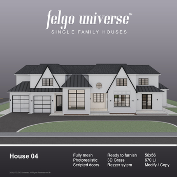 Second Life Marketplace - FELGO U // House 04