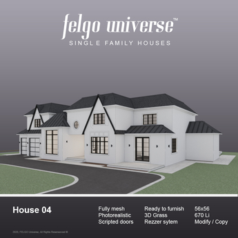 Second Life Marketplace - FELGO U // House 04