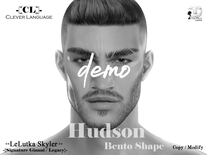 Second Life Marketplace - - [Clever Language] - Hudson Shape DEMO