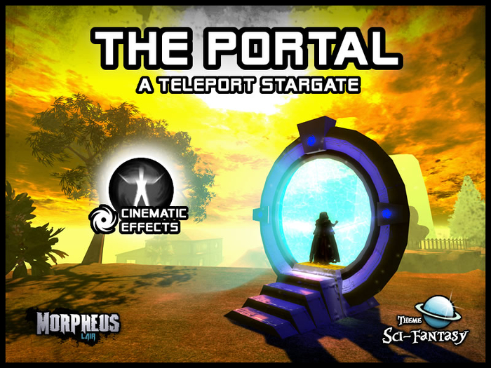 Second Life Marketplace - [Morpheus Lair] The Portal *-GIFT-*
