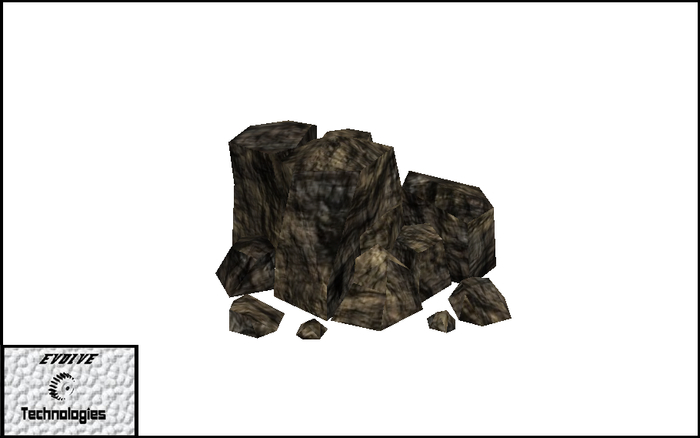 Second Life Marketplace - Low poly rocks - 1 Prim - Copy & Mod